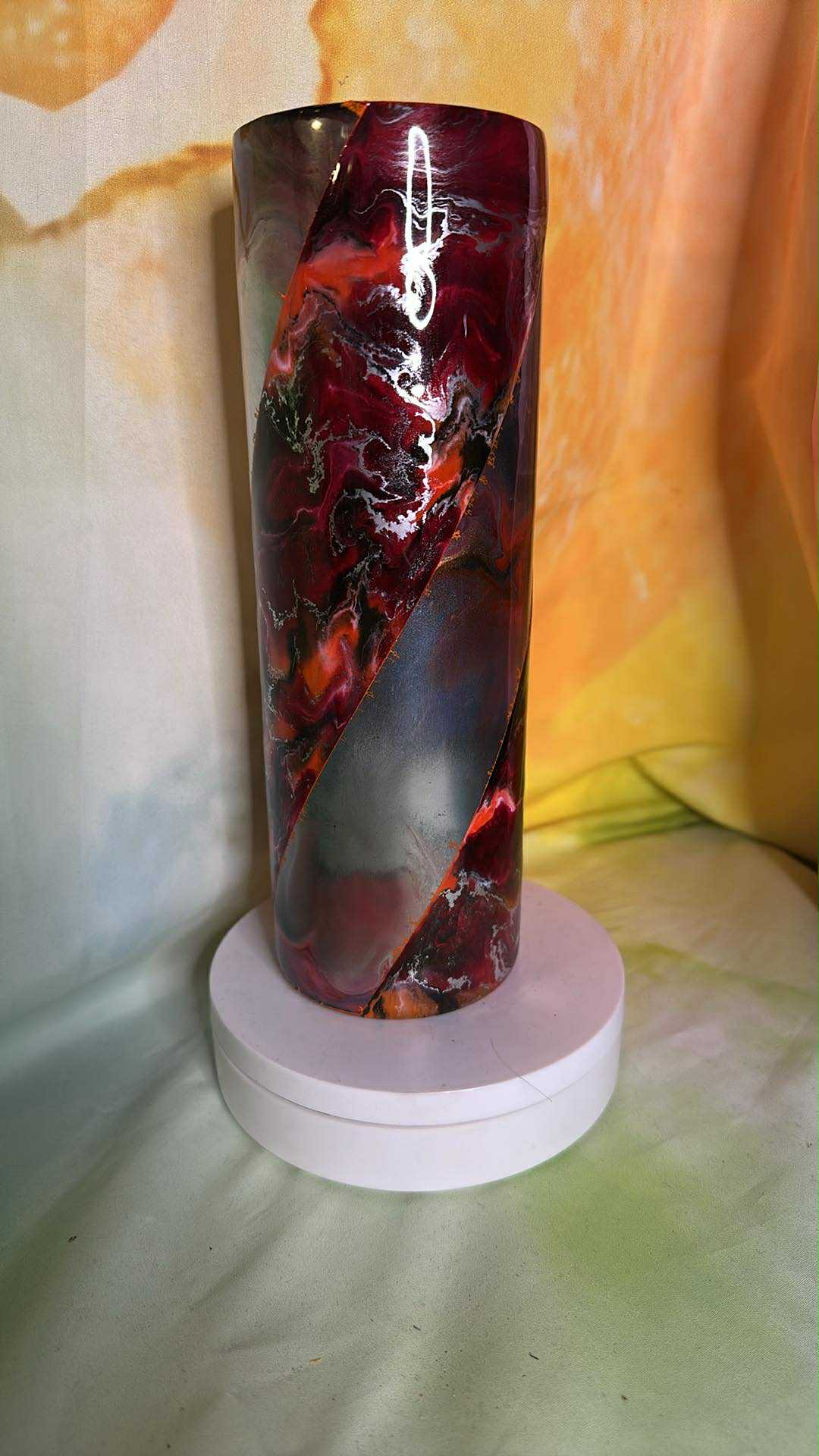 1678 ~ 30oz Skinny ~ OG Twisted Chaos – Chaotic Chaos Designs