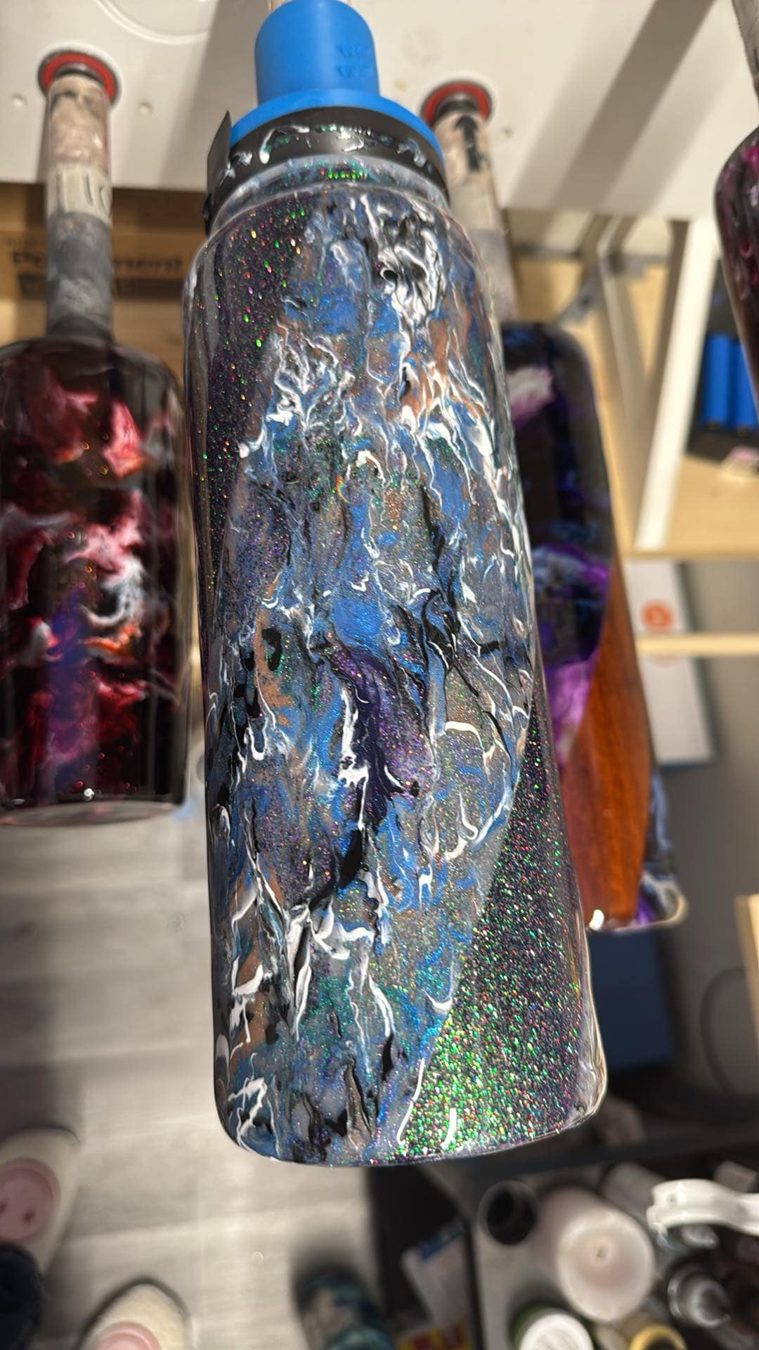 989 ~ 40oz HYDRO ~ (IMMORTAL) GLITTER BASE ~ natalie a – Chaotic Chaos ...