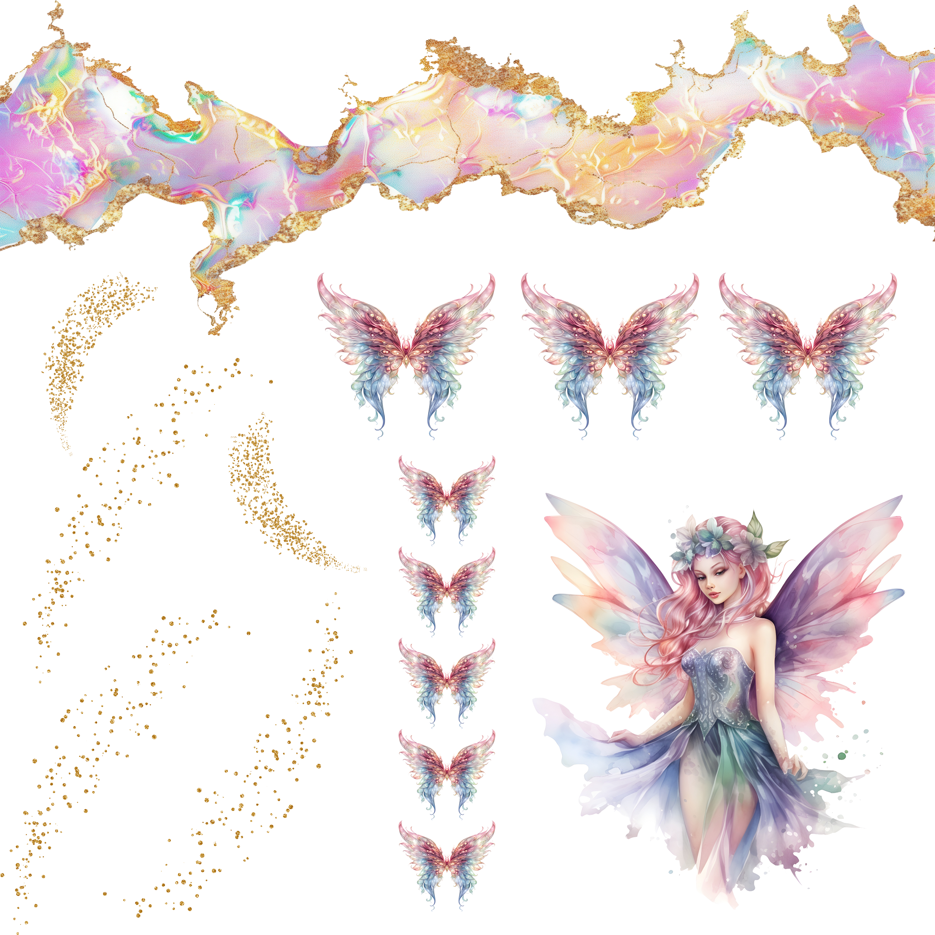 FAIRY AGATE ELEMENT SHEET – Chaotic Chaos Designs